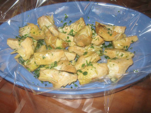 Polpette e carciofi con Carta Fata, ricetta